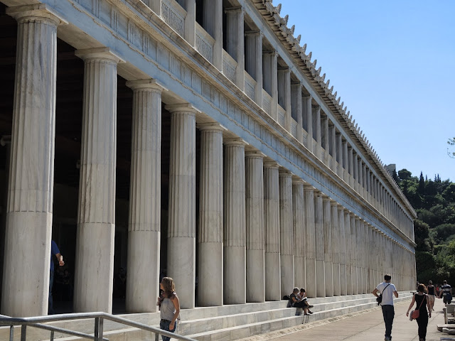 Greece: Athens 201 : The Temple of Olympian Zeus and The Ancient Agora