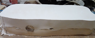 Just Pottering: Making a plaster cast of a fish