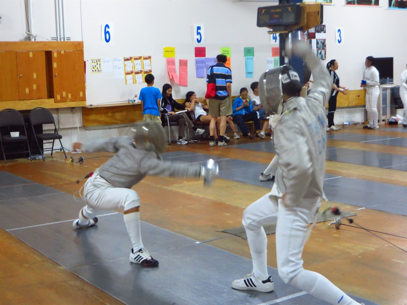 The World of Gord: Fencing at the Toronto Open