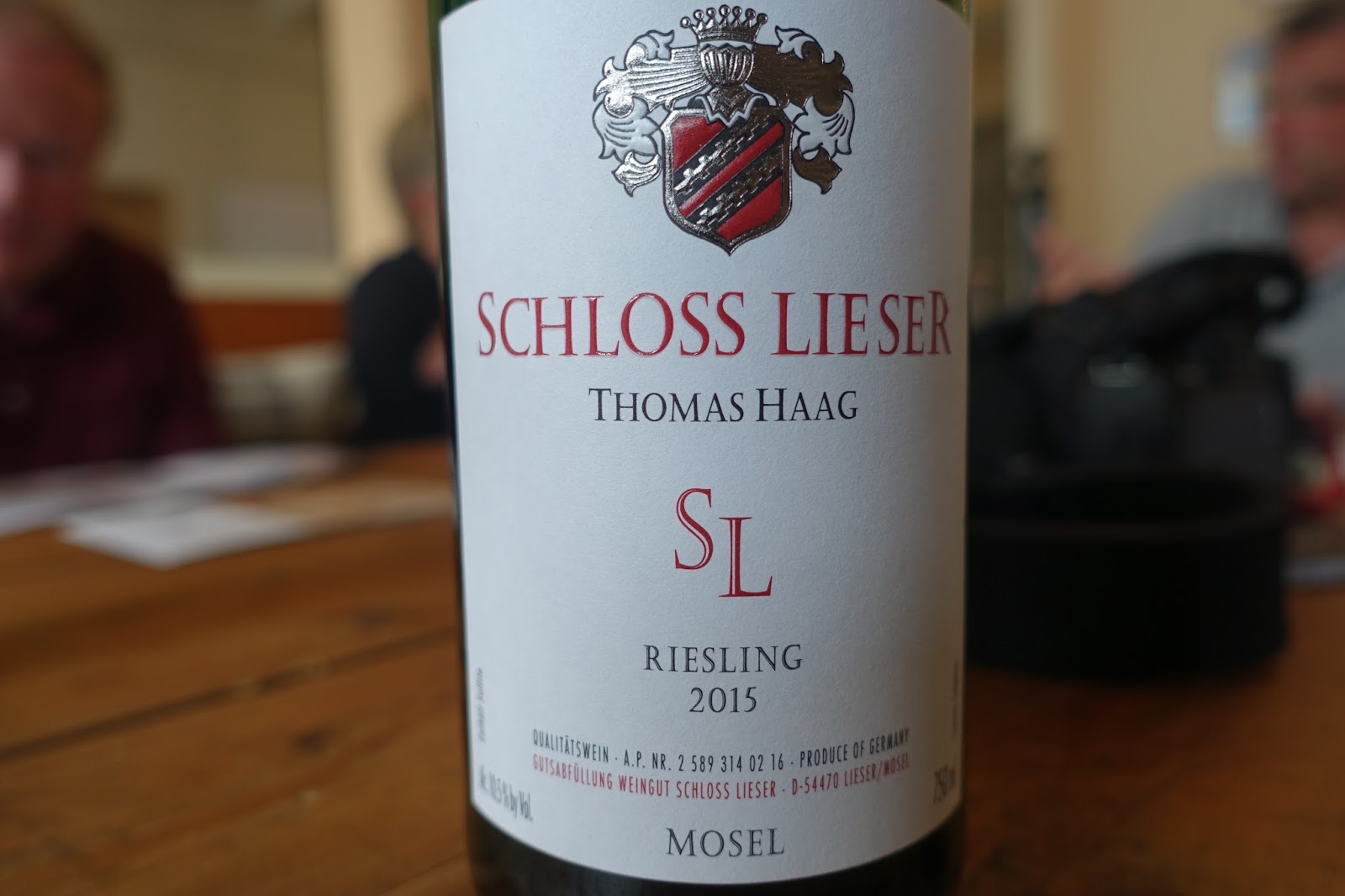 schiller-wine: Tasting at Weingut Schloss Lieser in Lieser with Owner ...