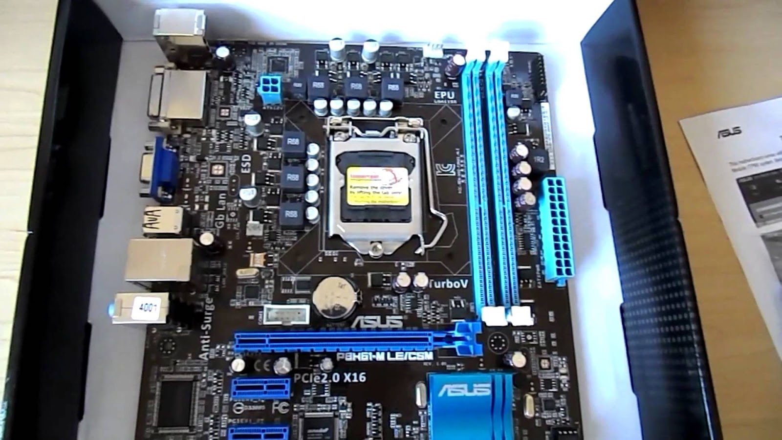 Asus H61M-PRO anakart tamir