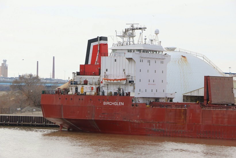Michigan Exposures: A Pair of Ships on the Maumee River