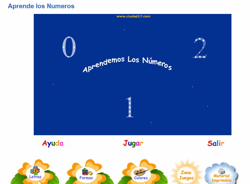 MIS RECURSOS TIC PARA EDUCACIÓN INFANTIL: Aprendemos los números