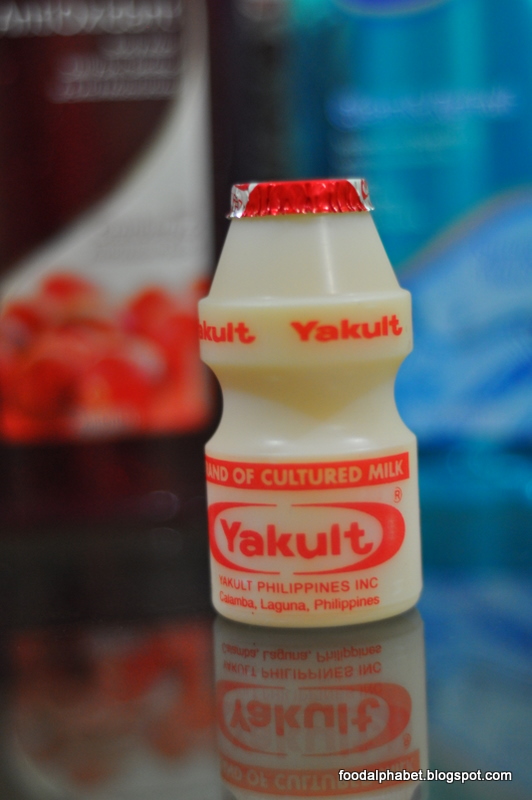 The Food Alphabet and More: Yakult your way to a healthy you