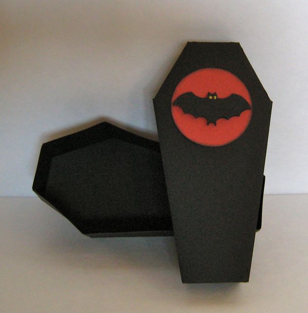Sweet Irene's Inspirations: Halloween Coffin Candy Box