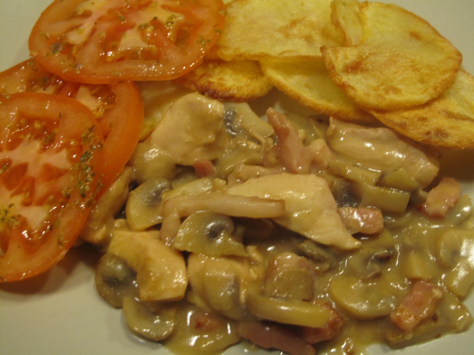 My Kitchen: Bifes de frango com natas e cebola