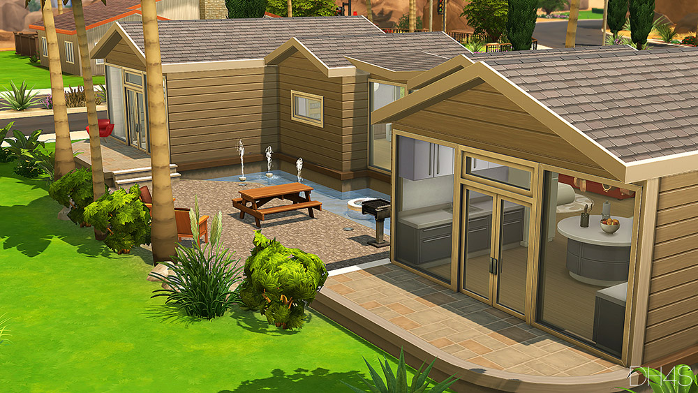 Palm Springs California | Sims 4 Houses