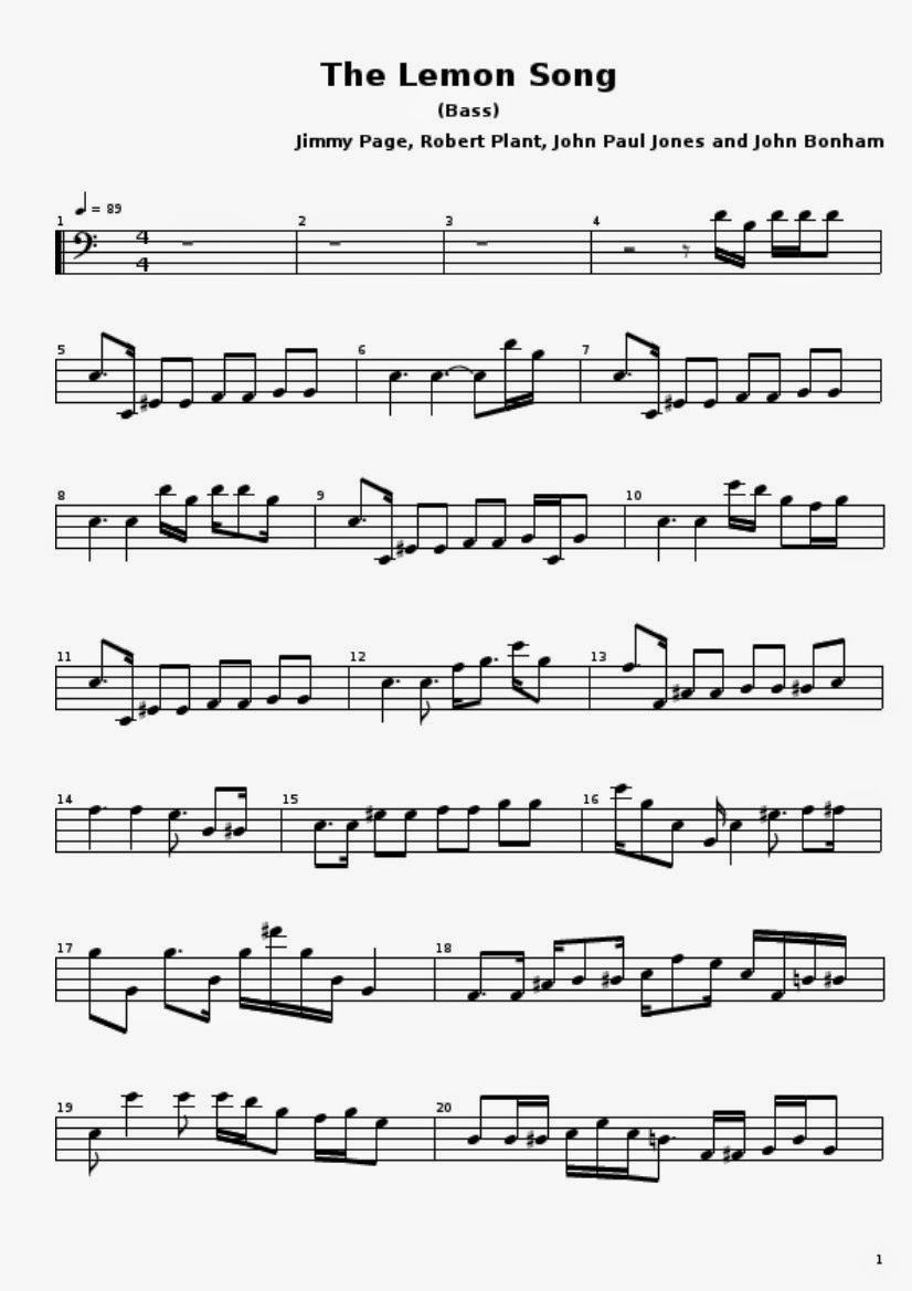 Glazbena kutija 1: Led Zeppelin - The Lemon Song