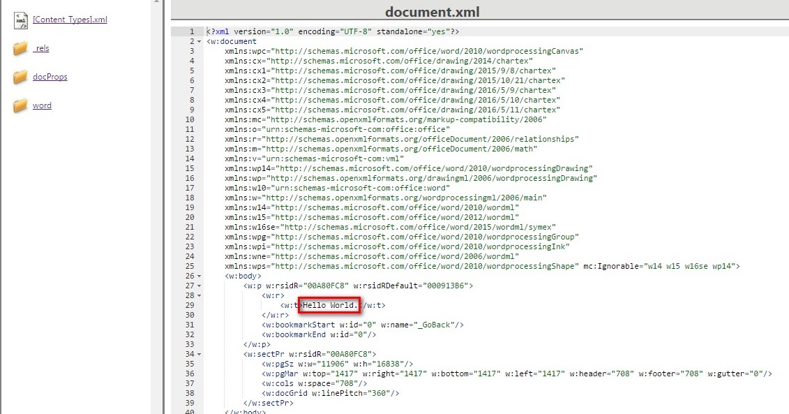 Sap Abap Central Openxml In Word Processing Introduction And How To Use It In Abap