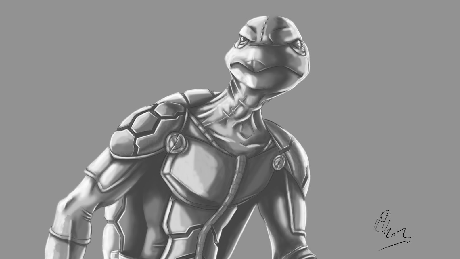 Cormac 'Mac' Langan: Alien Ninja Turtle Development