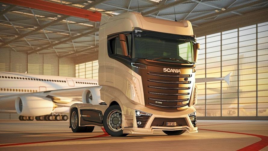 camions: SCANIA V8 i VOLVO FH16 750