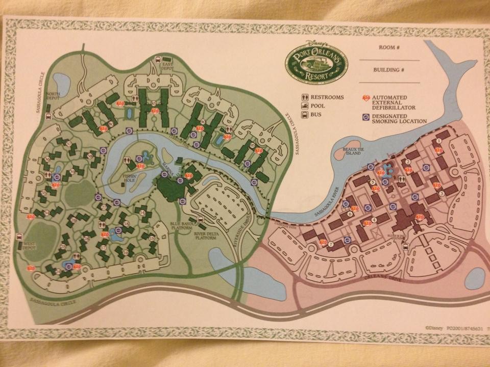 V's Fuzzy Running: Running Route Review: Port Orleans Riverside Resort