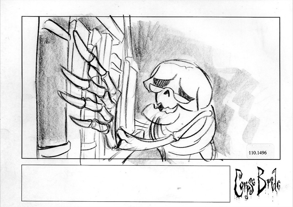 Living Lines Library: Corpse Bride (2005) - Storyboards
