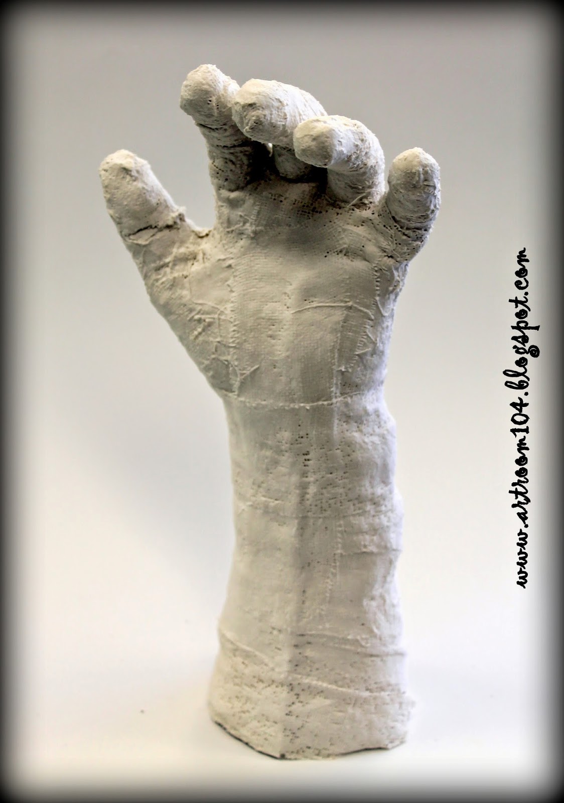 Art Room 104: Art 7: George Segal Inspired Hand Casts
