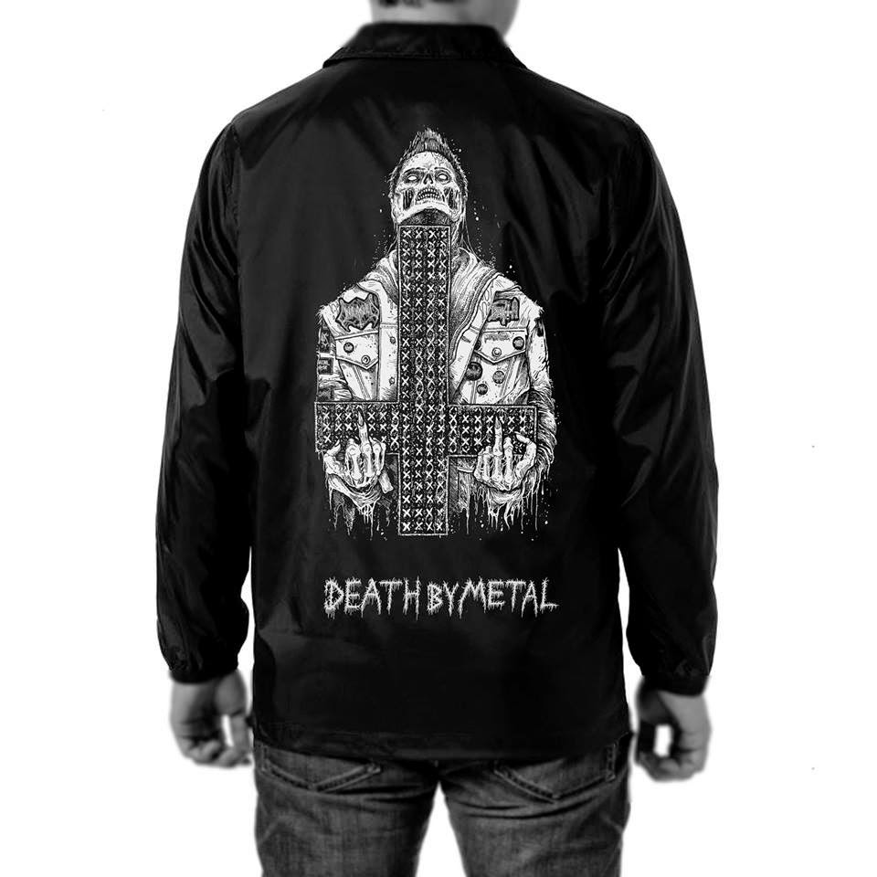 DEATH BY METAL by galeria de muerte: death by metal - new coach jacket ...