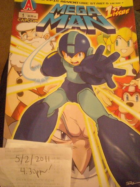 Rockman Corner: Mega Man #1 Arriving Early