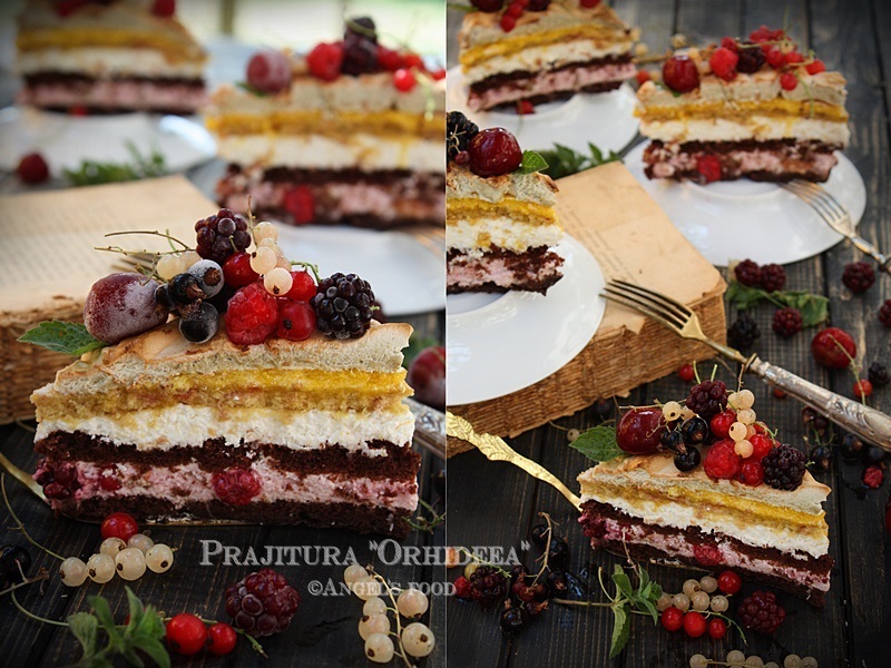 Angel's food: Prajitura Orhideea