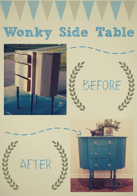 Reclaim, Renew, Remodel: Furniture Friday: The Wonky Side Table ...