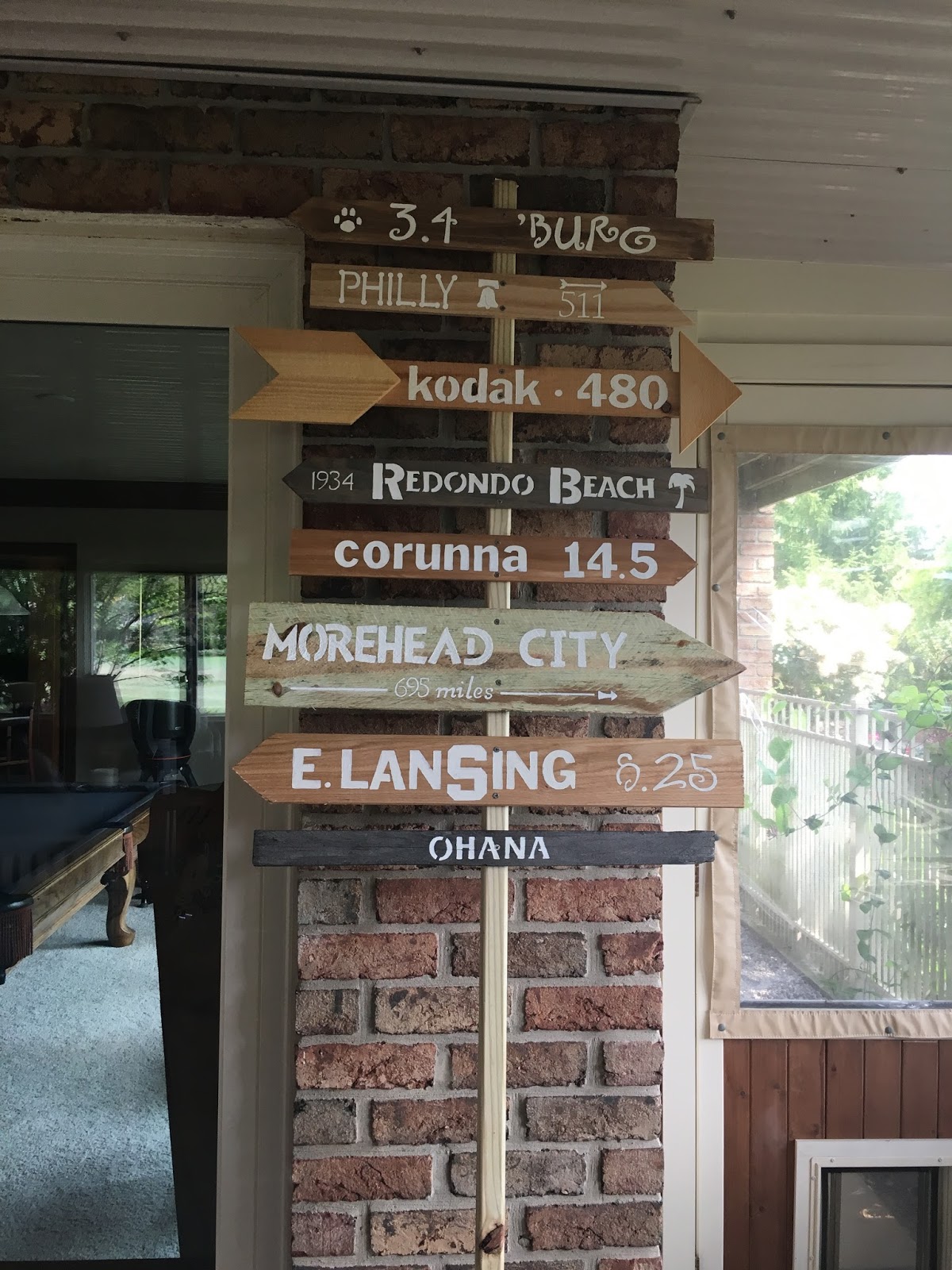 Make My Day Camp: Directional Sign