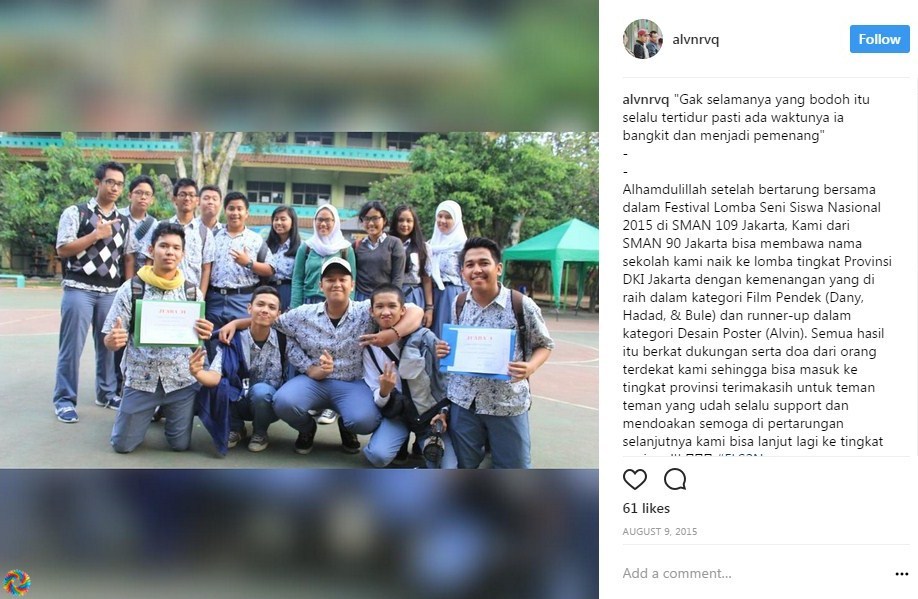 7 Alasan, Kenapa Kamu Harus Pilih SMAN 90 Jakarta Sebagai SMA Favorit ...