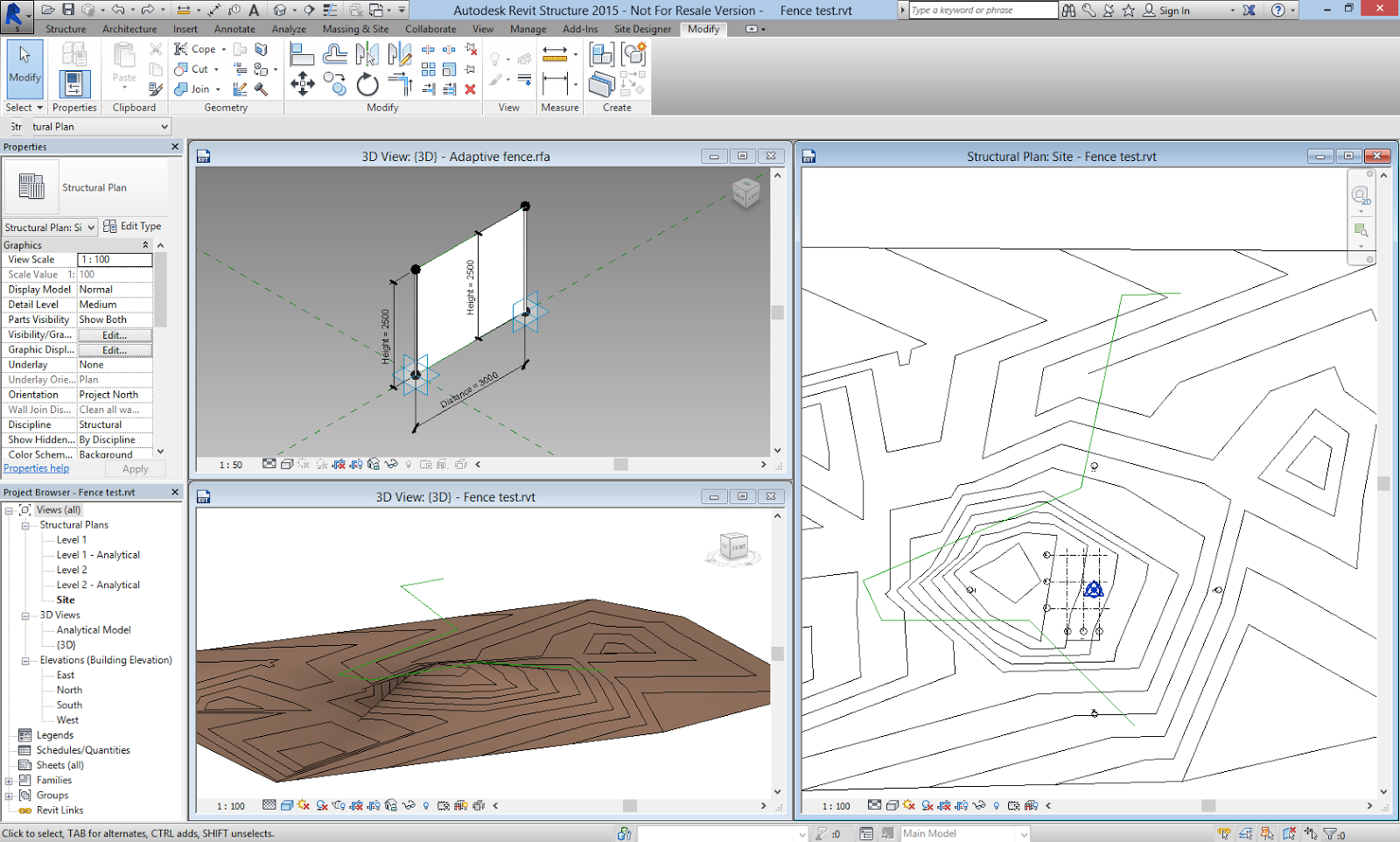 3d Print Topographic Map Revit - Map