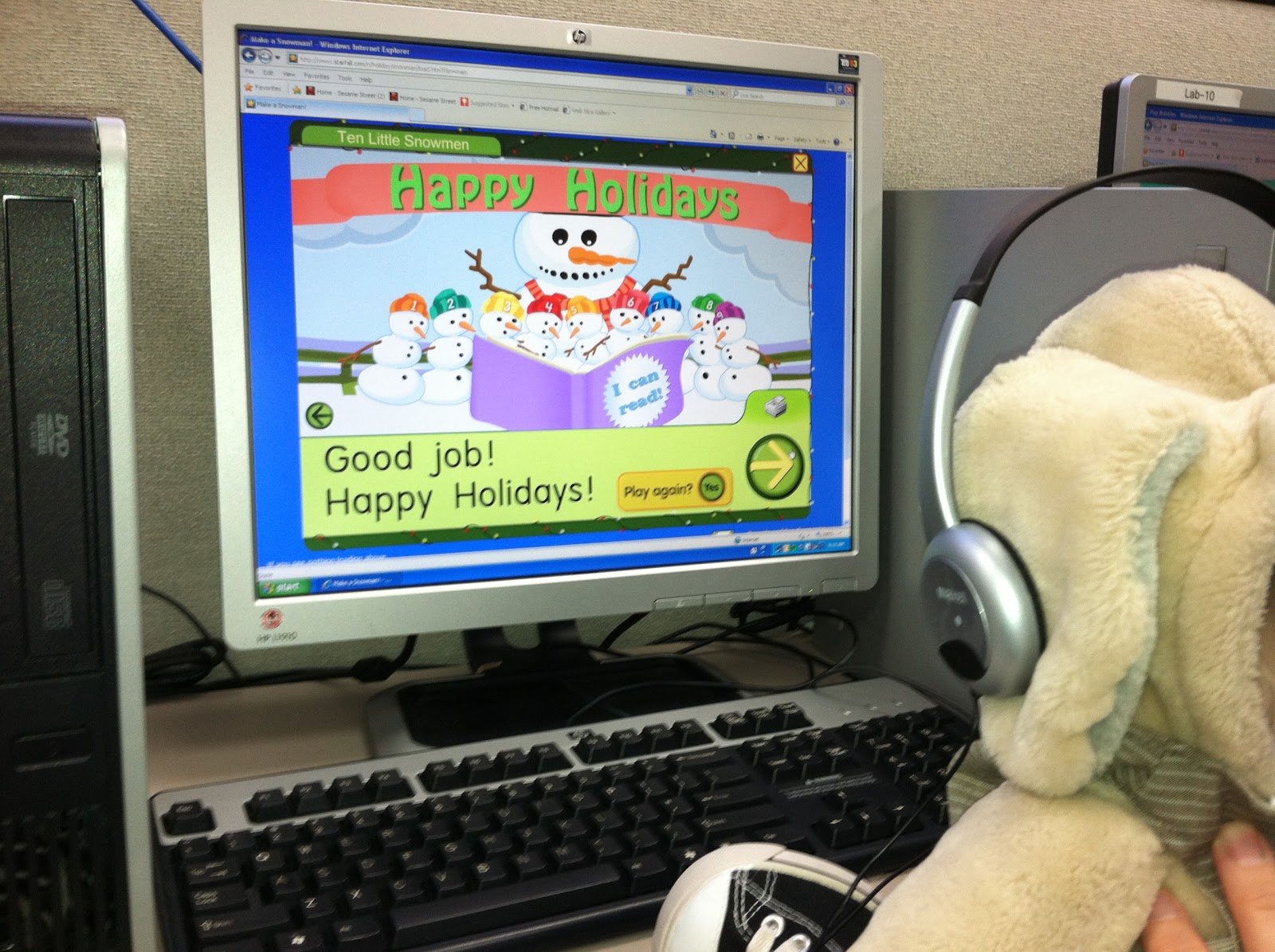 Frosty Takes on the Globe