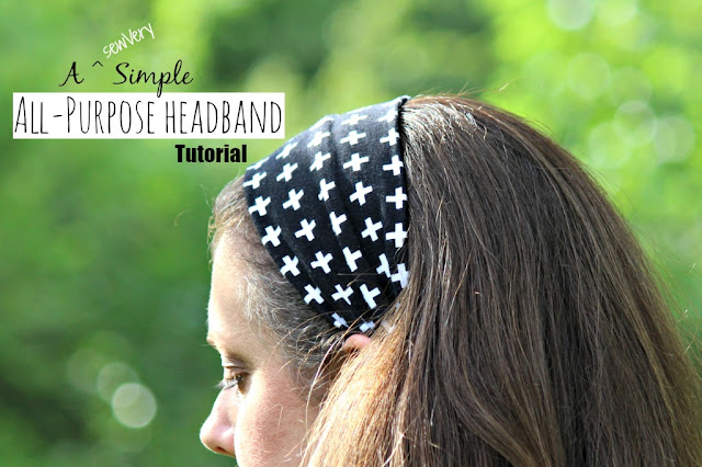 sewVery: sewVery Simple All-Purpose Headband Tutorial