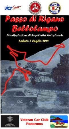 PASSO DI RIGANO BELLOLAMPO, TUTTO PRONTO PER LA COMPETIZIONE DI REGOLARITÀ