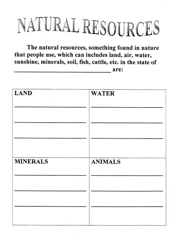 ELEMENTARY SCHOOL ENRICHMENT ACTIVITIES: STATE-NATURAL RESOURCES