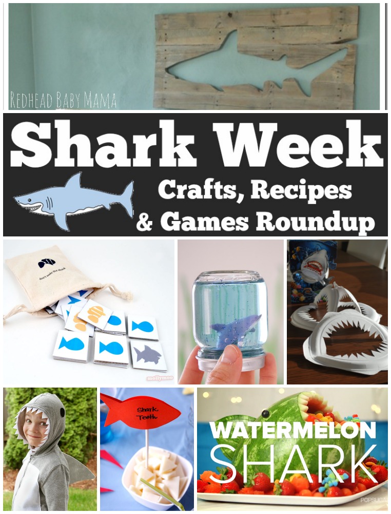 Shark Week Crafts, Recipes, and Games - Redhead Baby Mama | Atlanta Blogger