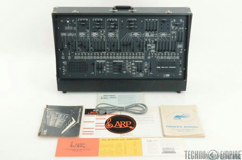 MATRIXSYNTH: $79,995 ARP 2600 Semi-Modular Analog Synthesizer 2600P v3 ...