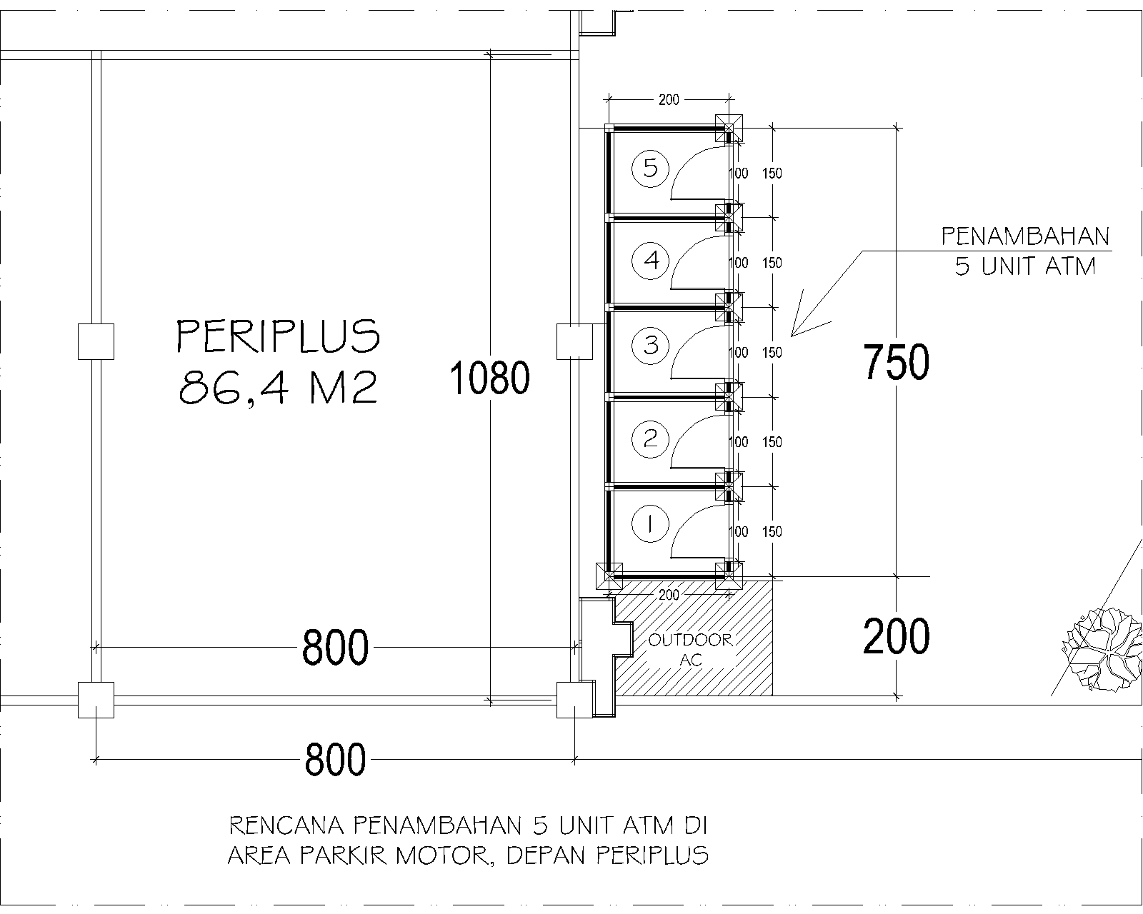 BAJO WORK-SHOP design and contruction: Penambahan 5 Unit ATM Hardys ...