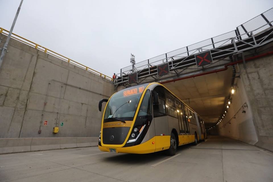 DESARROLLO PERUANO: Ya Circulan Buses por la Línea Amarilla