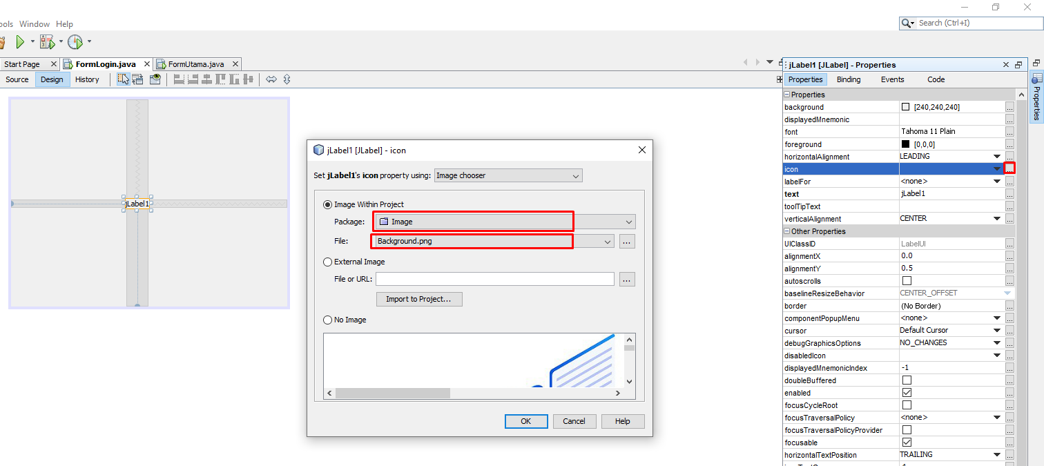 Cara Membuat Form Login dengan Java Netbeans - Pands Project