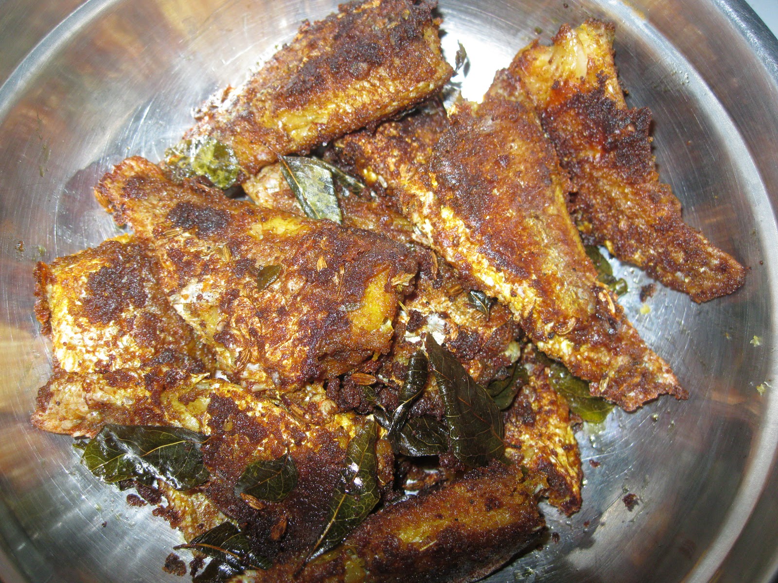 Amrita's kitchen: Spicy masala fish fry