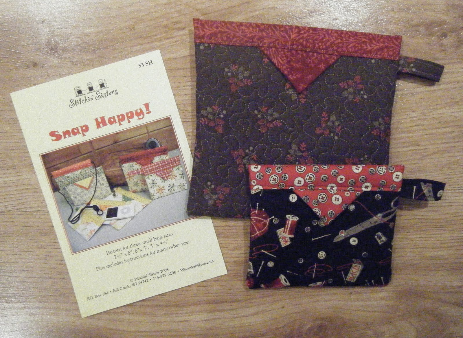 Piece By Piece: Snap To It With Snap Happy Bags!