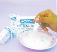 CARA PENGUJIAN GARAM BERYODIUM DENGAN IODINE TEST ! SECARA SEDERHANA
