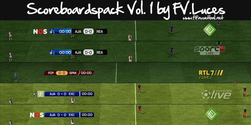FIFA EDITING - YOUR HOME FOR FIFA STUFF: Scoreboards v1 by FV Lucas