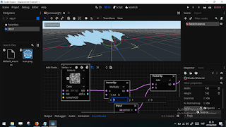 Godot Tutorial - Vertex Displacement using Visual Shader