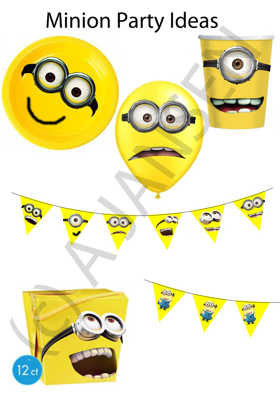 Birthday parties: Minion Party