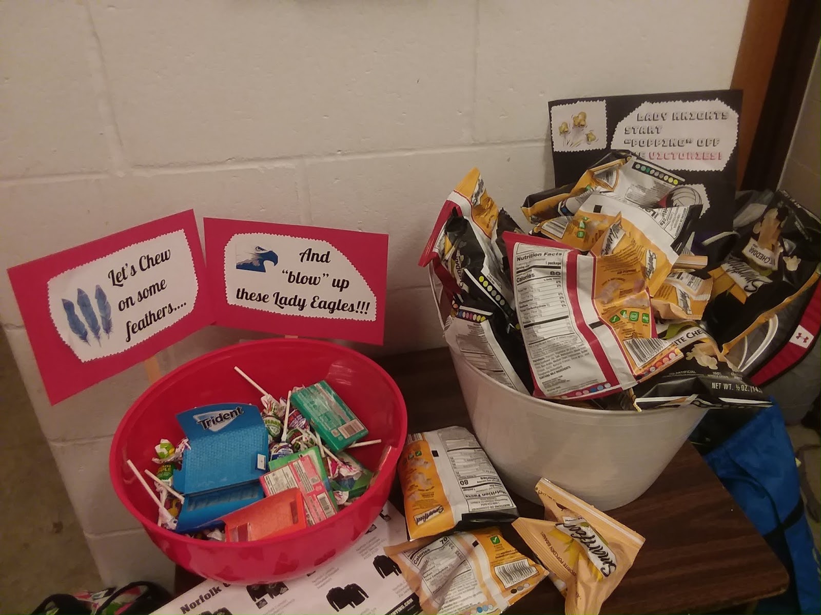 Tutus and Choo-Choos: Lockerroom Snacks