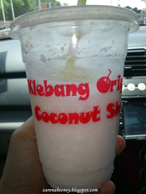 This is Our Story: Coconut Shake Original Pantai Klebang, Melaka