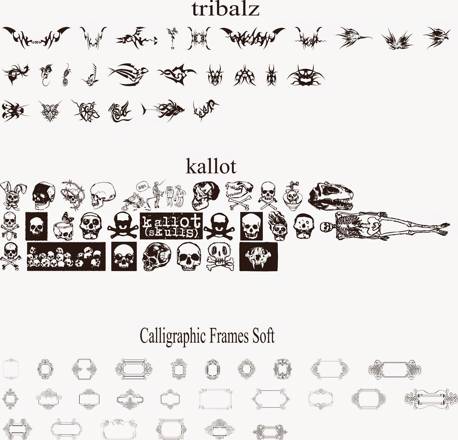 Tutorial Design Multimedia: Membuat bercak darah menggunakan font bergambar