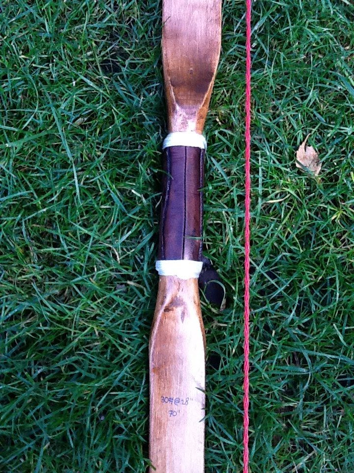Final maple selfbow design, finishing the bow.