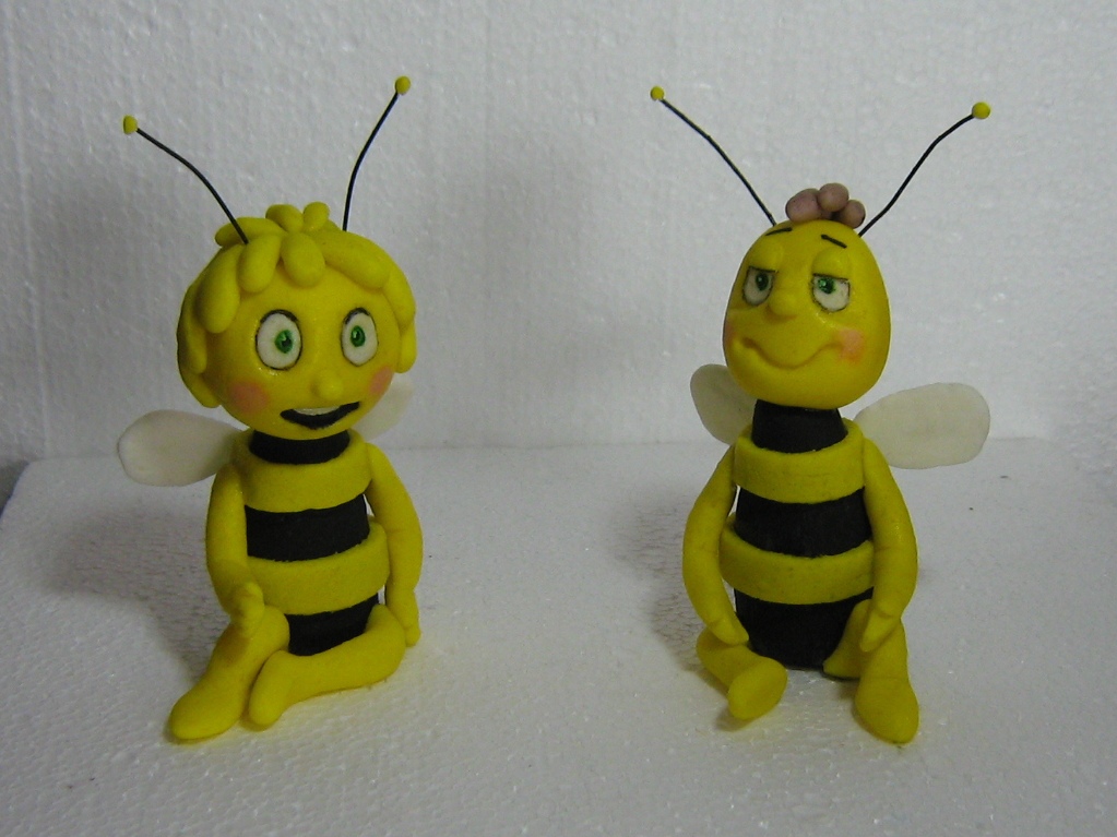 Torte i figurice za torte - Sneza: PCELICA MAJA I PAVO (MAYA THE BEE ...