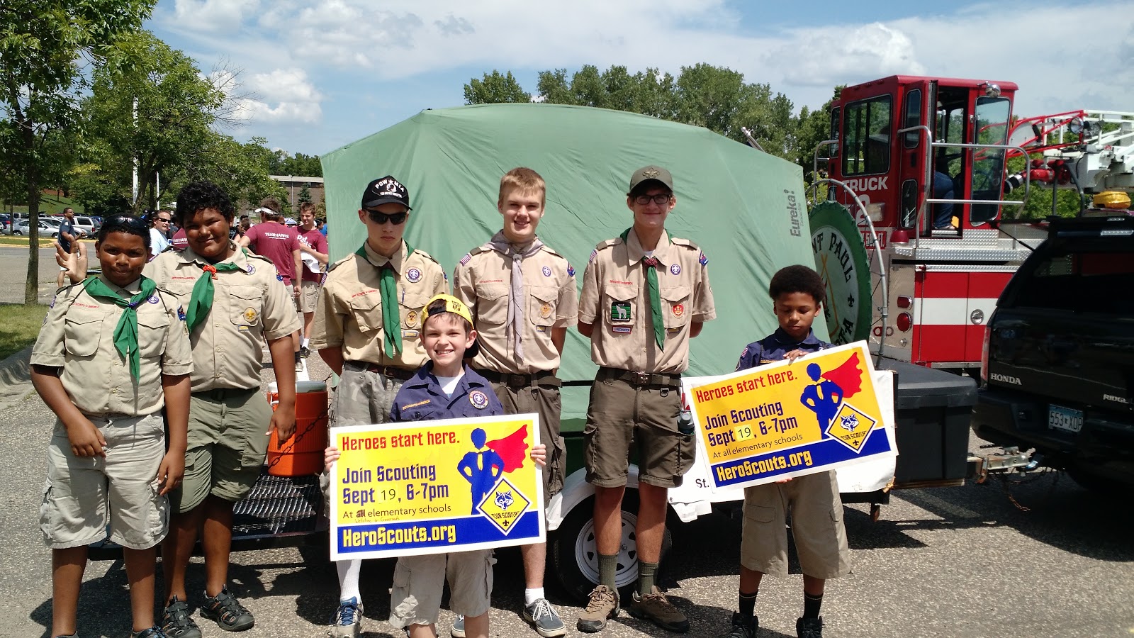 Cub Scout Pack 66 - St. Paul, MN: Rice Street Parade 2017