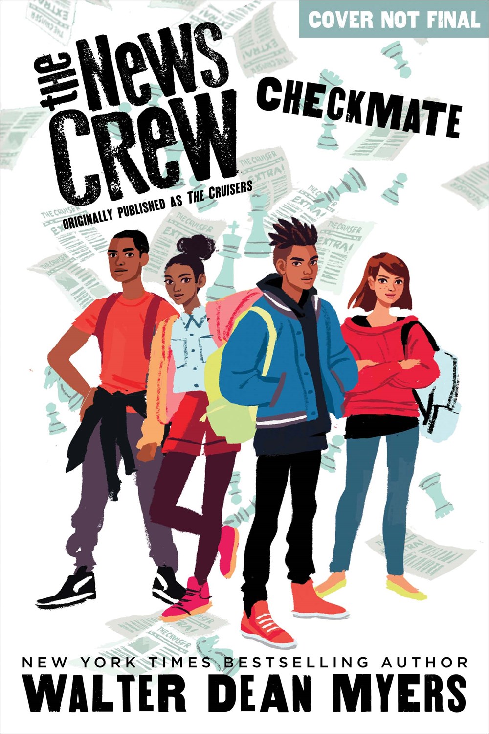 On Shelves Now: CHECKMATE (The News Crew, Book 2) by Walter Dean Myers ...