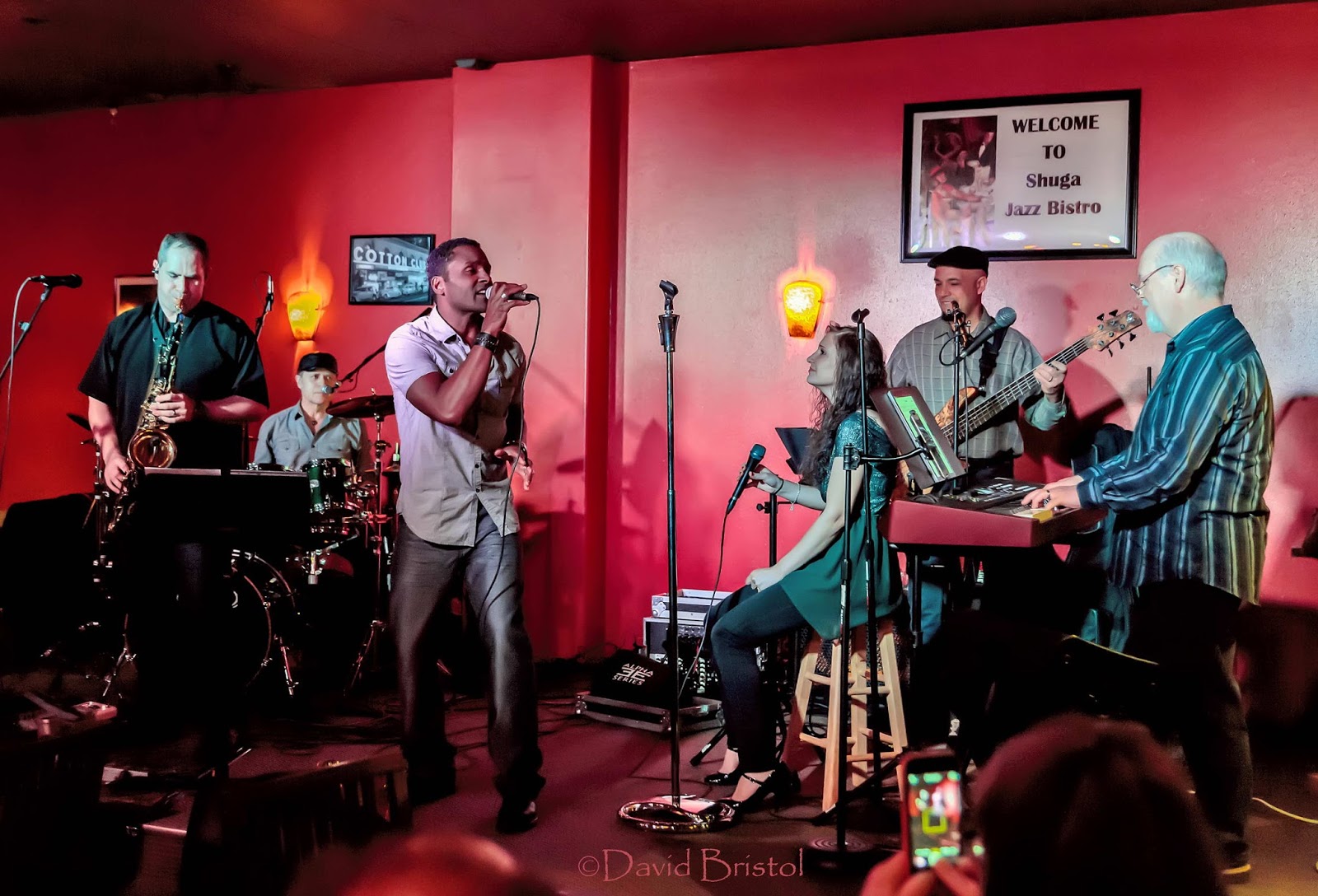 The Big Whistle: David Booker with CJQ at Shuga Jazz Bistro January 21 ...
