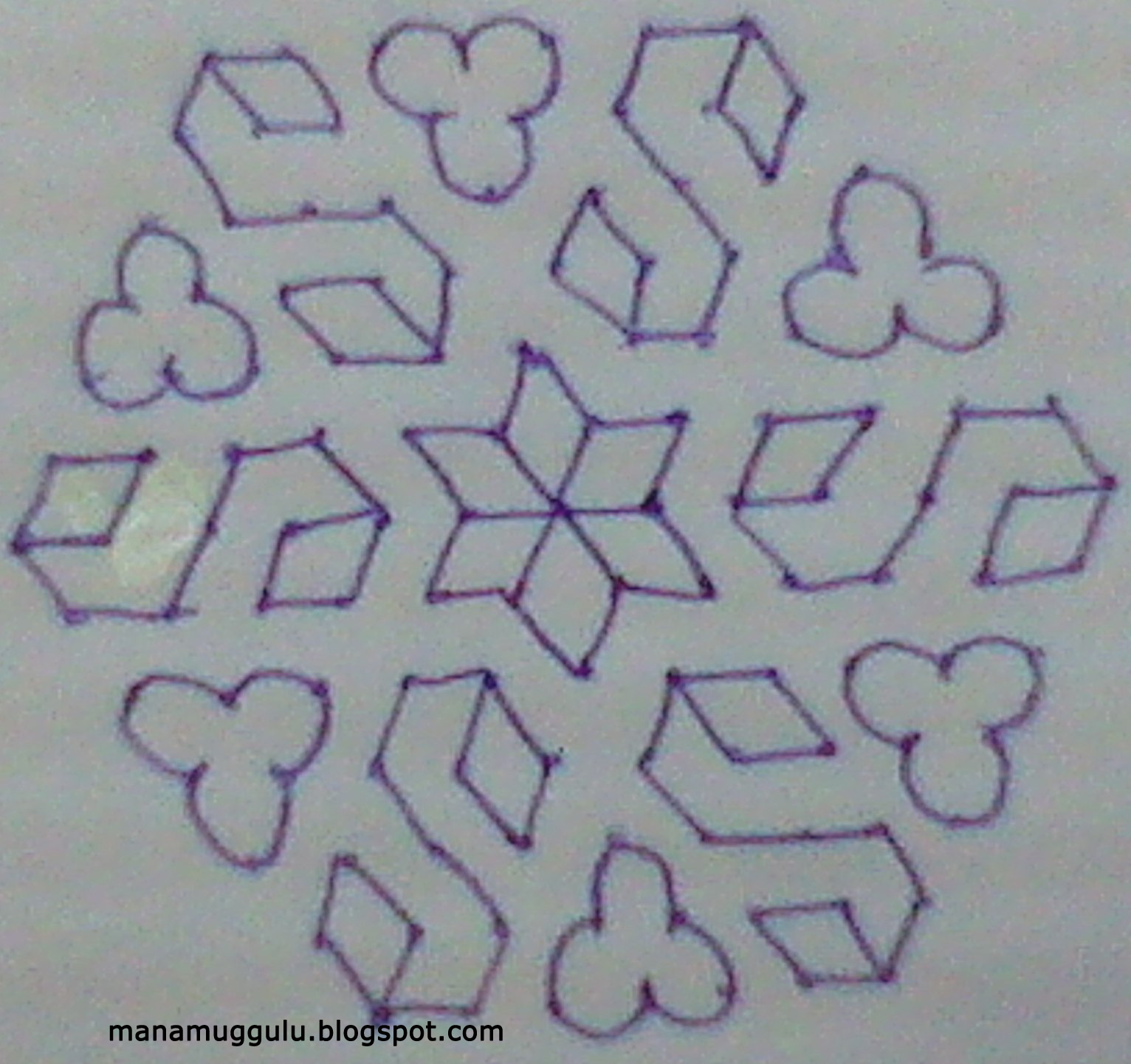 Beautiful Muggu - MANA MUGGULU