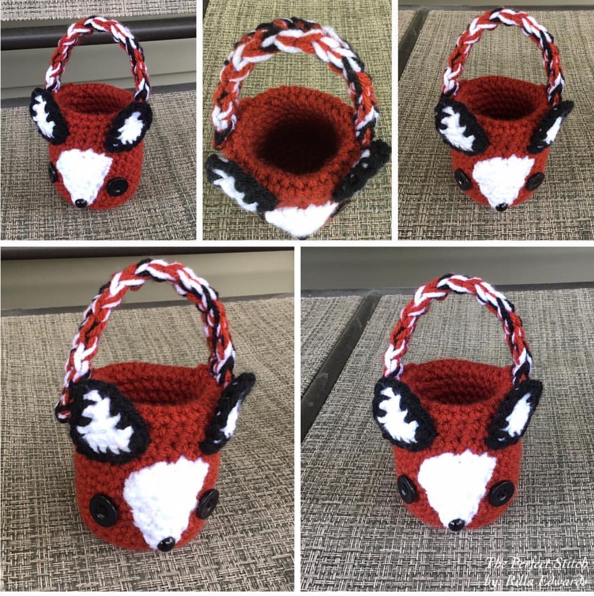 The Perfect Stitch...: Fox Basket